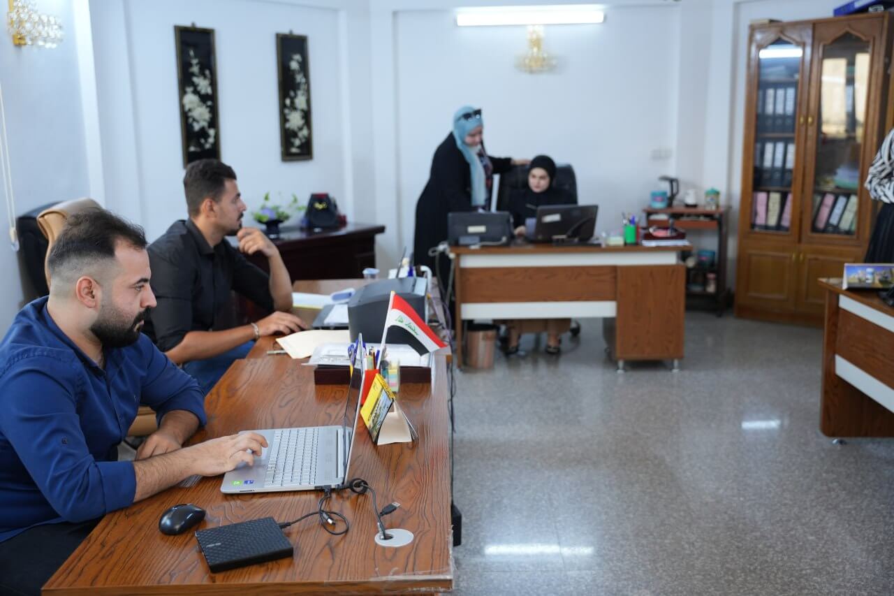 The completion of the summer training period for students of Ashur ...